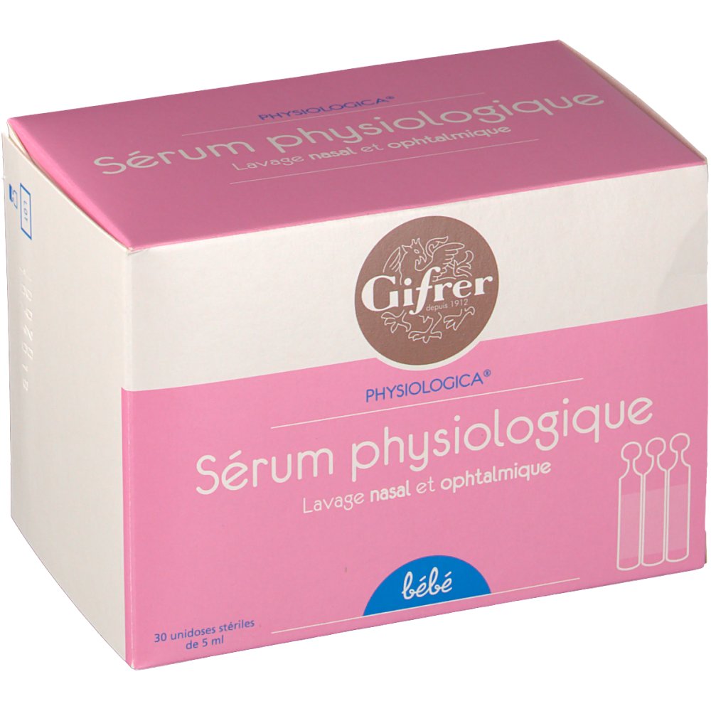 Gifrer Physiologica® Sérum physiologique - shop-pharmacie.fr