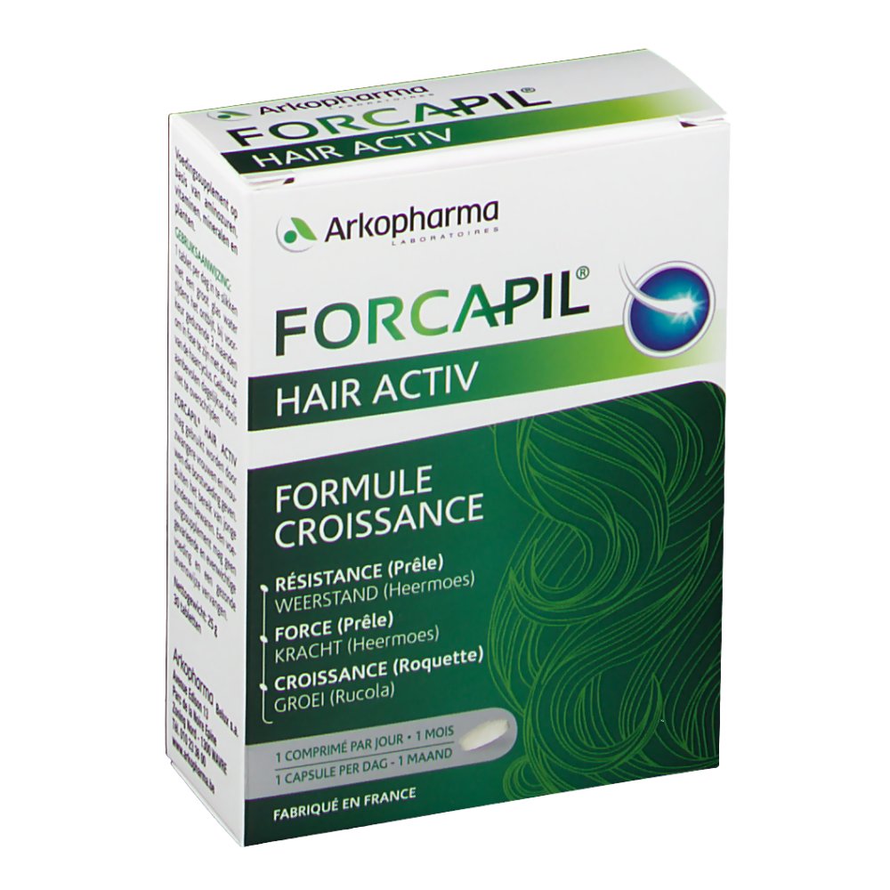 Arkopharma COffre Forcapil hair activ - boîte de 90 comprimé