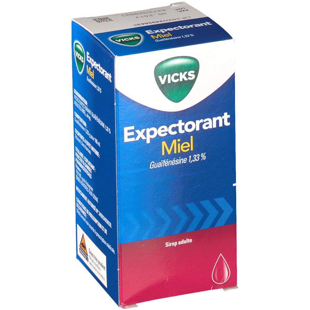 Vicks Expectorant Miel - shop-pharmacie.fr