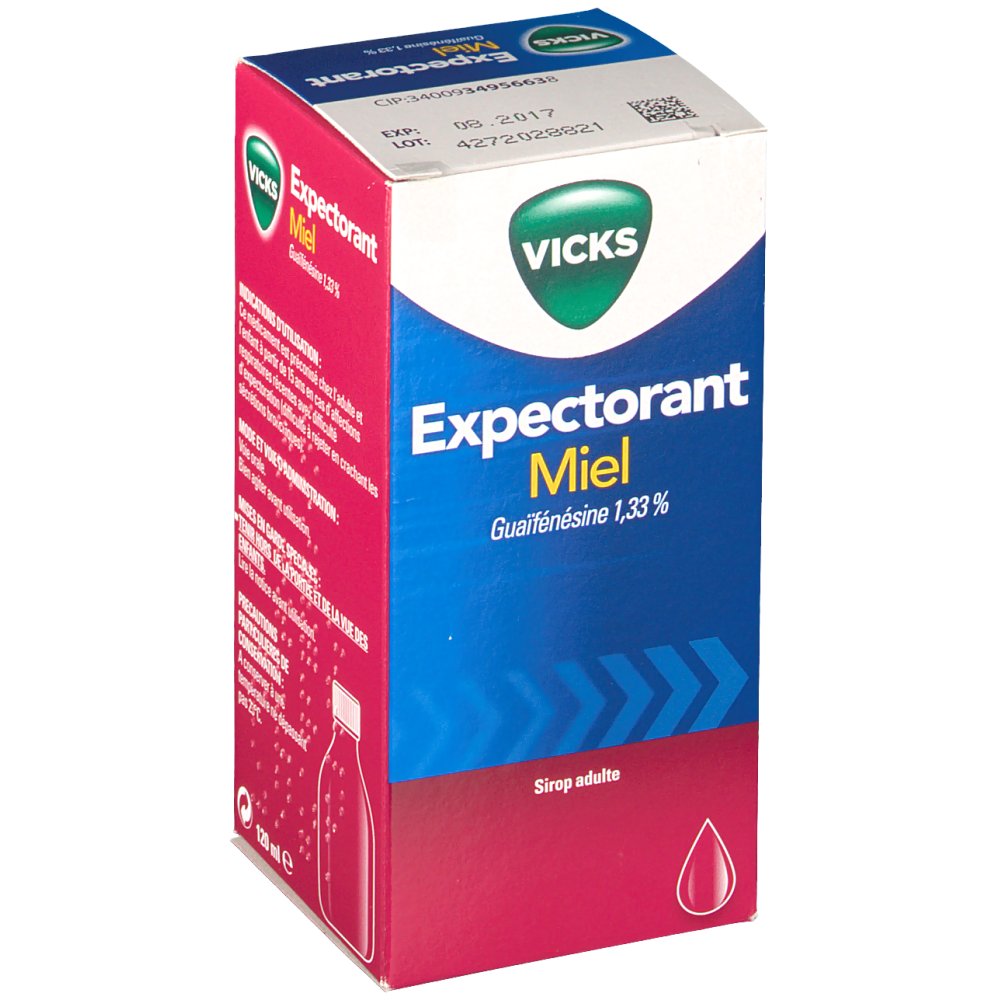 Vicks Expectorant Miel - shop-pharmacie.fr